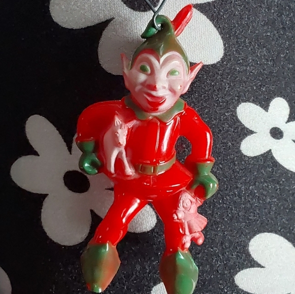 Holiday | Rare Vintage Christmas Ornament Elf | Poshmark
